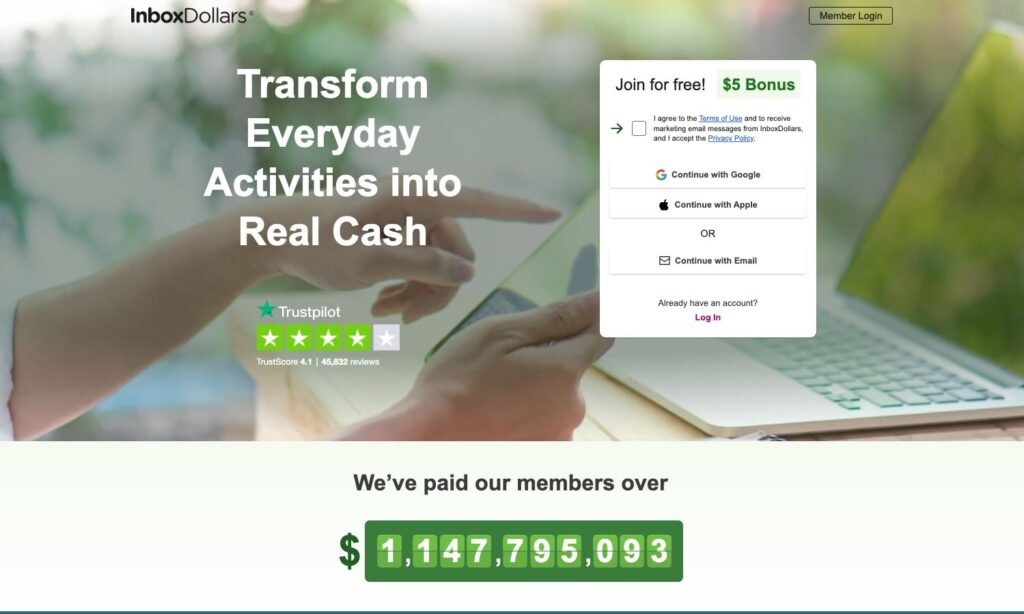 InboxDollars Review: Earn Real Cash - How It Works, Features