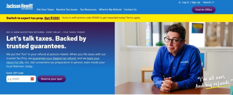 Jackson Hewitt Review: Tax Preparation Services, Pros & Cons